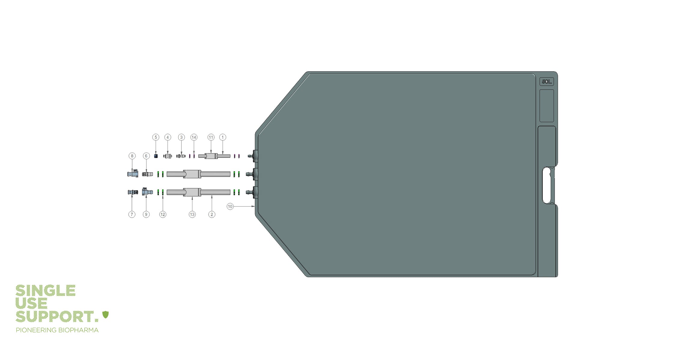 Single-Use Assemblies - Catalogue – Single Use Support