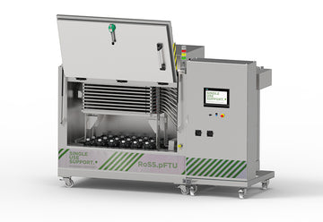 Plate freezer biopharma | RoSS.pFTU Large-Scale – Single Use Support